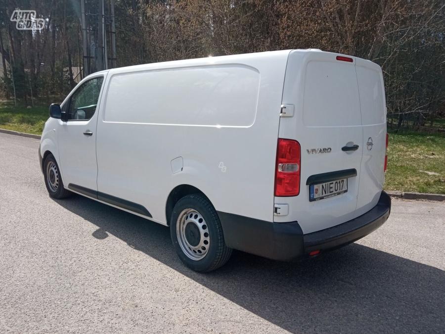 White Opel Vivaro 2021 in Vilnius, with an engine capacity of 2.00 L and mileage of 176 thousand km for 14790 €, photo 6 on AUTOMOTO.COM.LV