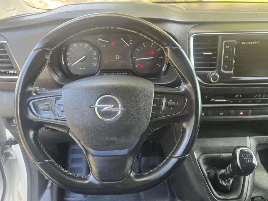 White Opel Vivaro 2022 in Marijampole, with an engine capacity of 1.50 L and mileage of 38 thousand km for 15300 €, photo 10 on AUTOMOTO.COM.LV