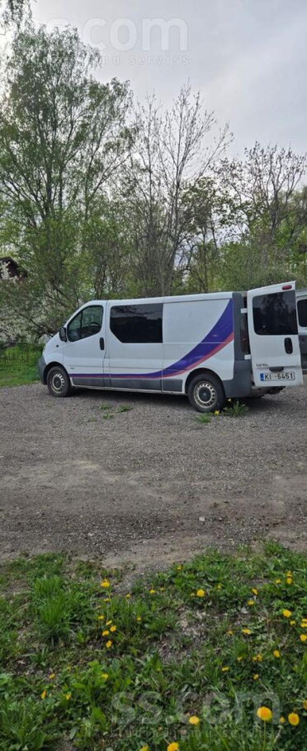 Белый Опель Виваро 2002 в Екабпилс, объемом двигателя 1.90 л и пробегом 359 тыс. км за 1500 €, фото 6 на AUTOMOTO.COM.LV