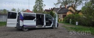 White Opel Vivaro 2002 in Jekabpils, with an engine capacity of 1.90 L and mileage of 359 thousand km for 1500 €, photo 10 on AUTOMOTO.COM.LV