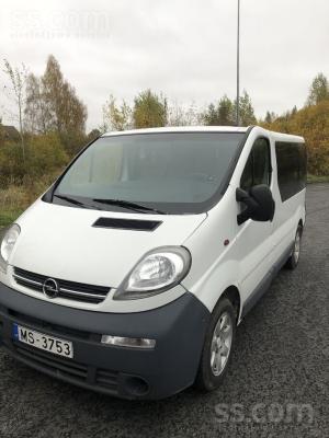 White Opel Vivaro 2002 in Rezekne, with an engine capacity of 1.90 L and mileage of 538 thousand km for 2550 €, photo  on AUTOMOTO.COM.LV