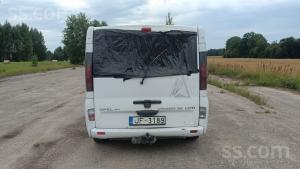 White Opel Vivaro 2004 in Tukums, with an engine capacity of 1.90 L and mileage of 571 thousand km for 2800 €, photo 3 on AUTOMOTO.COM.LV