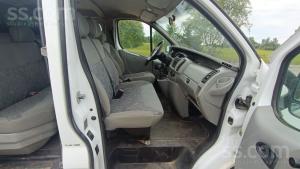 White Opel Vivaro 2004 in Tukums, with an engine capacity of 1.90 L and mileage of 571 thousand km for 2800 €, photo 7 on AUTOMOTO.COM.LV
