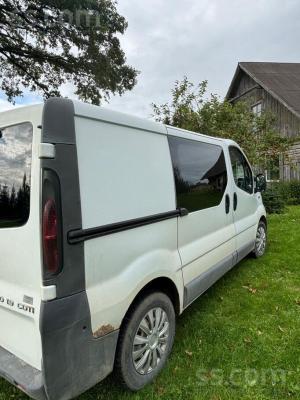 Balts Opel Vivaro 2004 Limbaži, ar dzinēja tilpumu 1.90 L un nobraukumu 446 tūkst. km par 2600 €, foto 9 vietnē AUTOMOTO.COM.LV