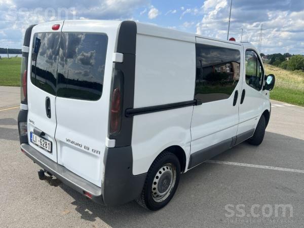 Balts Opel Vivaro 2005 Ogre, ar dzinēja tilpumu 1.90 L un nobraukumu 359 tūkst. km par 2850 €, foto 2 vietnē AUTOMOTO.COM.LV