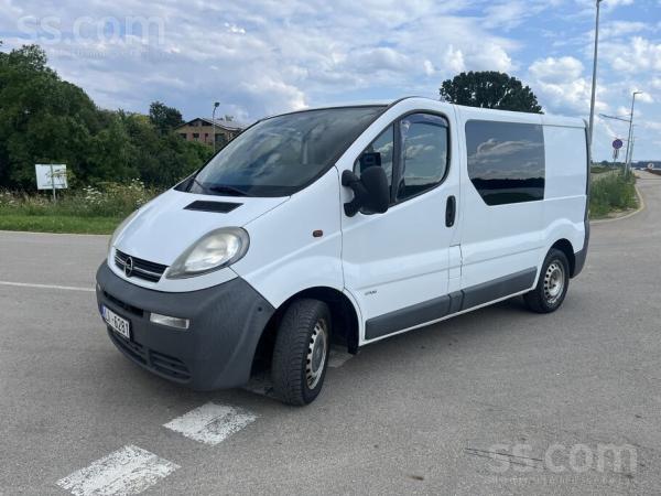 Balts Opel Vivaro 2005 Ogre, ar dzinēja tilpumu 1.90 L un nobraukumu 359 tūkst. km par 2850 €, foto 3 vietnē AUTOMOTO.COM.LV