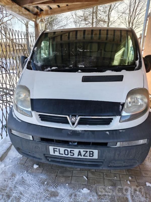 Balts Opel Vivaro 2005 Daugavpils, ar dzinēja tilpumu 1.90 L un nobraukumu 325 tūkst. km par 1600 €, foto 1 vietnē AUTOMOTO.COM.LV