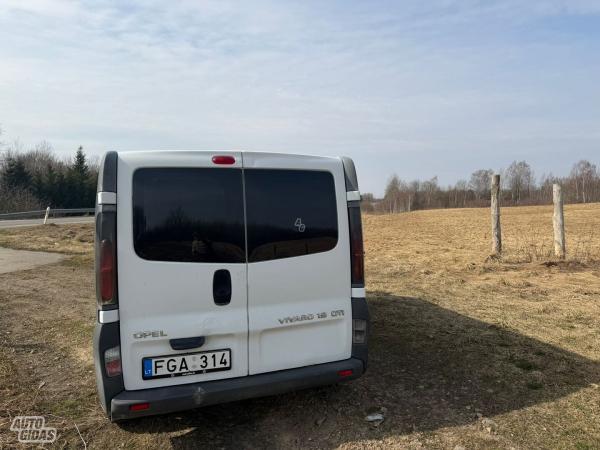 Balts Opel Vivaro 2006 Viļņa, ar dzinēja tilpumu 1.90 L un nobraukumu 400 tūkst. km par 2650 €, foto 2 vietnē AUTOMOTO.COM.LV