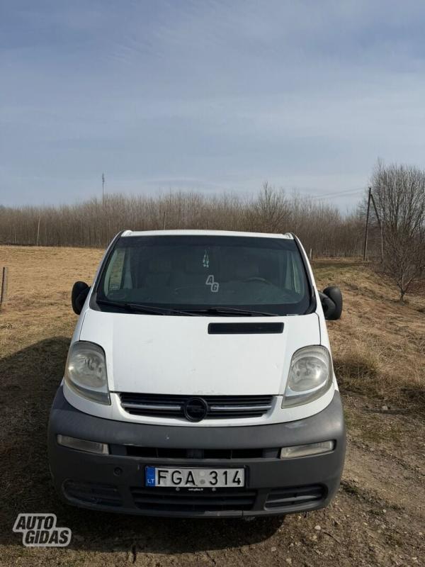 Balts Opel Vivaro 2006 Viļņa, ar dzinēja tilpumu 1.90 L un nobraukumu 400 tūkst. km par 2650 €, foto 7 vietnē AUTOMOTO.COM.LV