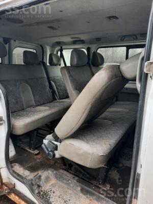 White Opel Vivaro 2006 in Riga, with an engine capacity of 1.90 L and mileage of 309 thousand km for 1500 €, photo  on AUTOMOTO.COM.LV