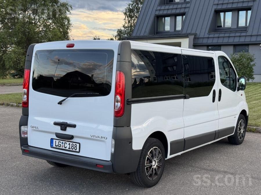 Balts Opel Vivaro 2006 Cēsis, ar dzinēja tilpumu 2.00 L un nobraukumu 167 tūkst. km par 7490 €, foto 9 vietnē AUTOMOTO.COM.LV