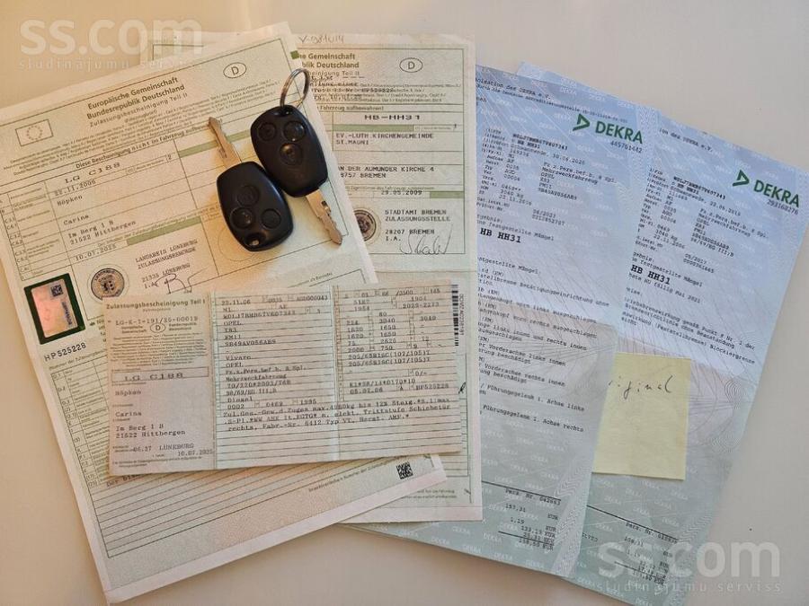 Balts Opel Vivaro 2006 Cēsis, ar dzinēja tilpumu 2.00 L un nobraukumu 167 tūkst. km par 7490 €, foto 24 vietnē AUTOMOTO.COM.LV