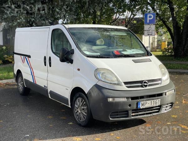 Balts Opel Vivaro 2006 Limbaži, ar dzinēja tilpumu 1.90 L un nobraukumu 340 tūkst. km par 2500 €, foto 3 vietnē AUTOMOTO.COM.LV