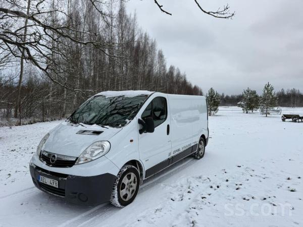 White Opel Vivaro 2007 in Tukums, with an engine capacity of 2.00 L and mileage of 0 thousand km for 3950 €, photo 1 on AUTOMOTO.COM.LV