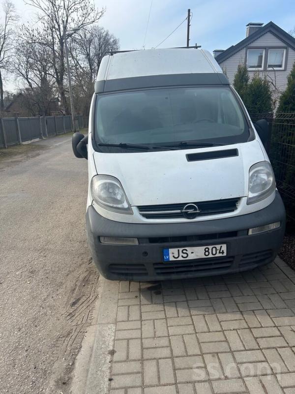 Balts Opel Vivaro 2007 Rīga, ar dzinēja tilpumu 2.00 L un nobraukumu 336 tūkst. km par 3300 €, foto 1 vietnē AUTOMOTO.COM.LV