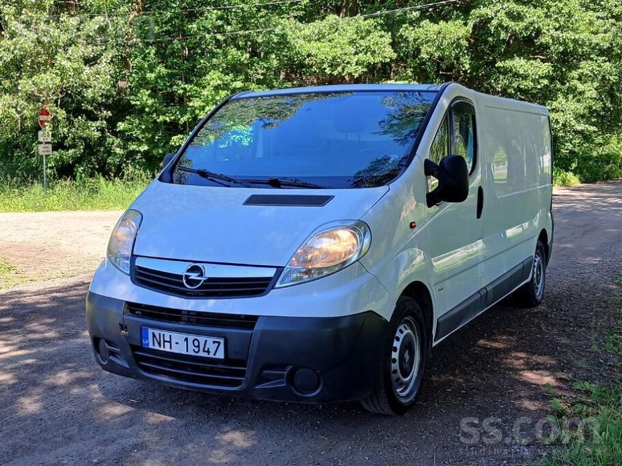 White Opel Vivaro 2007 in Riga, with an engine capacity of 2.00 L and mileage of 0 thousand km for 2950 €, photo 3 on AUTOMOTO.COM.LV