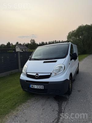 White Opel Vivaro 2007 in Dobele, with an engine capacity of 2.00 L and mileage of 0 thousand km for 2999 €, photo  on AUTOMOTO.COM.LV