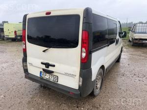 White Opel Vivaro 2007 in Daugavpils, with an engine capacity of 2.00 L and mileage of 314 thousand km for 2000 €, photo 4 on AUTOMOTO.COM.LV