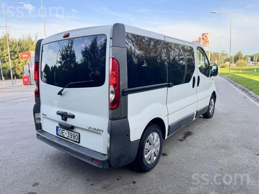 Balts Opel Vivaro 2007 Rīga, ar dzinēja tilpumu 2.00 L un nobraukumu 184 tūkst. km par 6550 €, foto 5 vietnē AUTOMOTO.COM.LV
