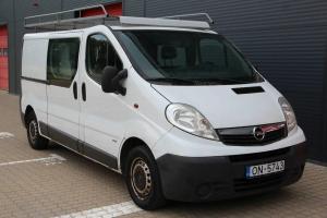 White Opel Vivaro 2008 in Marupe, with an engine capacity of 2.00 L and mileage of 323 thousand km for 6250 €, photo 4 on AUTOMOTO.COM.LV