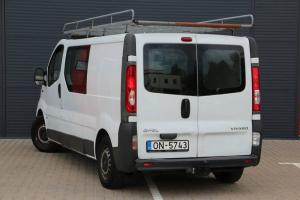 White Opel Vivaro 2008 in Marupe, with an engine capacity of 2.00 L and mileage of 323 thousand km for 6250 €, photo 6 on AUTOMOTO.COM.LV