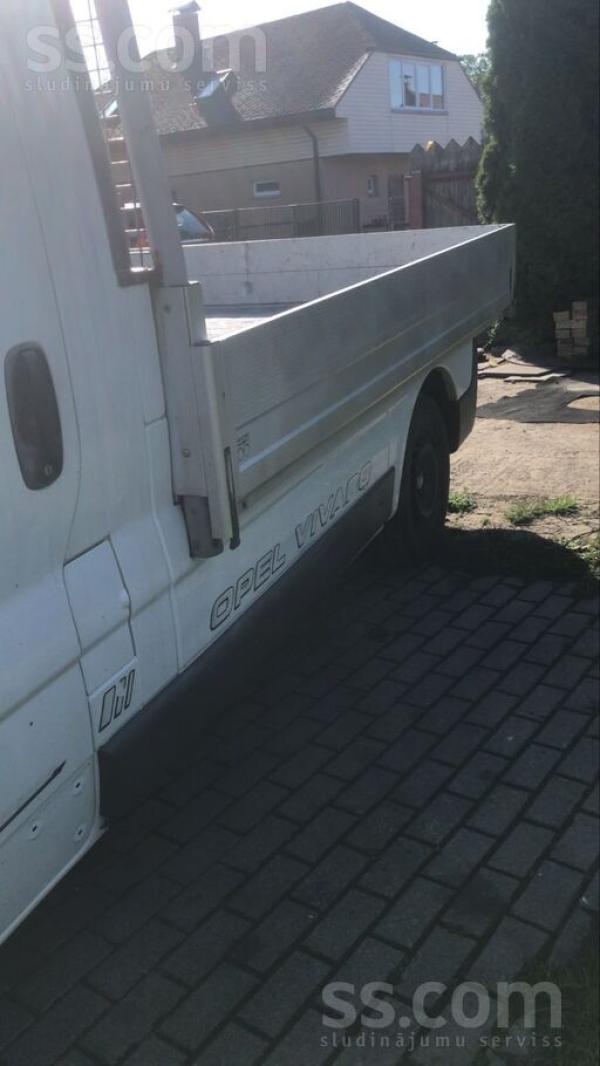 Balts Opel Vivaro 2008 Jūrmala, ar dzinēja tilpumu 2.00 L un nobraukumu 224 tūkst. km par 2750 €, foto 6 vietnē AUTOMOTO.COM.LV