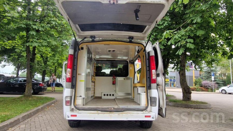 Balts Opel Vivaro 2008 Rīga, ar dzinēja tilpumu 2.00 L un nobraukumu 0 tūkst. km par 3590 €, foto 4 vietnē AUTOMOTO.COM.LV