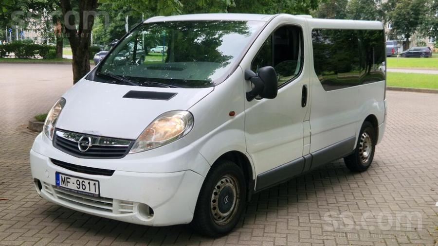 Balts Opel Vivaro 2008 Rīga, ar dzinēja tilpumu 2.00 L un nobraukumu 0 tūkst. km par 3590 €, foto 13 vietnē AUTOMOTO.COM.LV