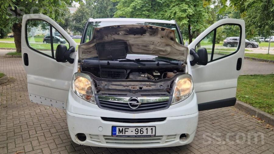 Balts Opel Vivaro 2008 Rīga, ar dzinēja tilpumu 2.00 L un nobraukumu 0 tūkst. km par 3590 €, foto 20 vietnē AUTOMOTO.COM.LV