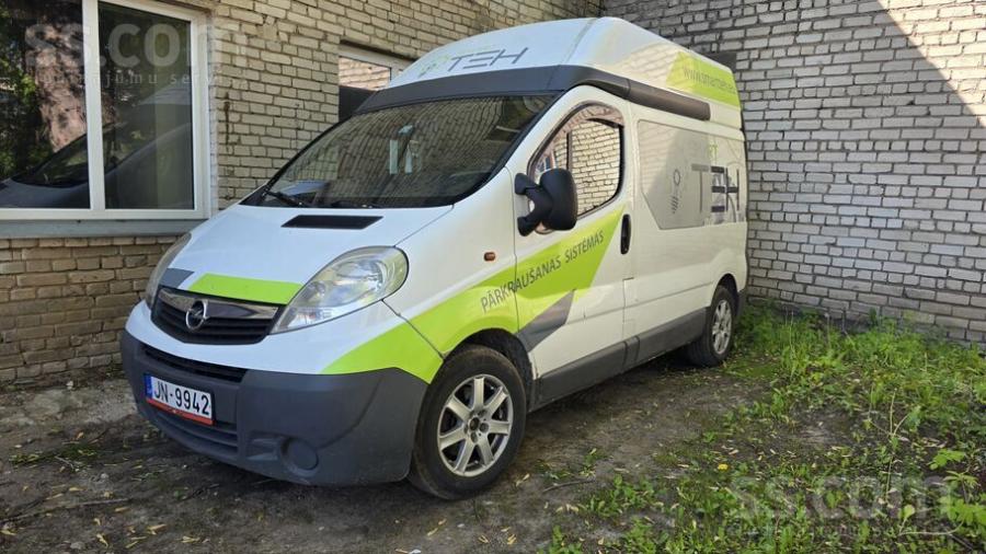 Balts Opel Vivaro 2009 Rīga, ar dzinēja tilpumu 2.00 L un nobraukumu 235 tūkst. km par 2500 €, foto 1 vietnē AUTOMOTO.COM.LV