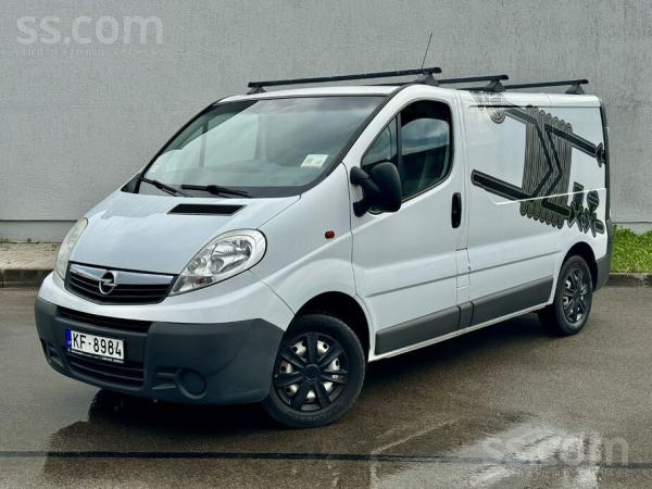 White Opel Vivaro 2010 in Jelgava, with an engine capacity of 2.00 L and mileage of 0 thousand km for 5500 €, photo 2 on AUTOMOTO.COM.LV