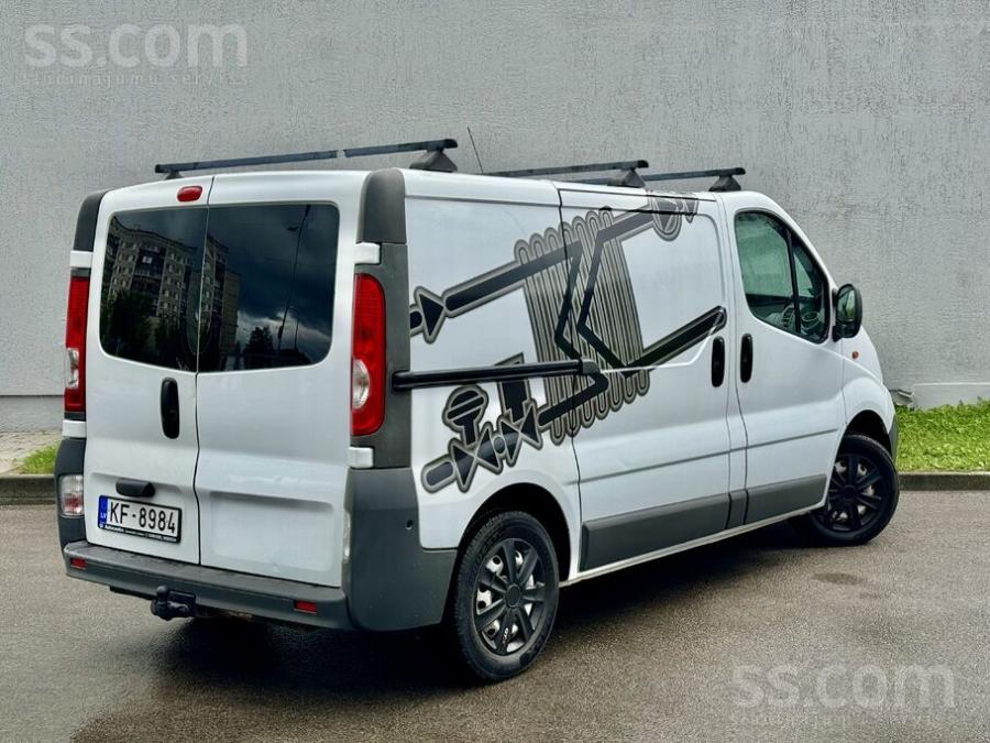 Balts Opel Vivaro 2010 Jelgava, ar dzinēja tilpumu 2.00 L un nobraukumu 0 tūkst. km par 5500 €, foto 6 vietnē AUTOMOTO.COM.LV