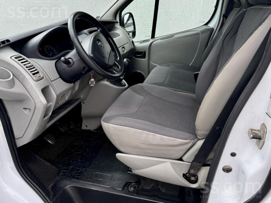 Balts Opel Vivaro 2010 Jelgava, ar dzinēja tilpumu 2.00 L un nobraukumu 0 tūkst. km par 5500 €, foto 9 vietnē AUTOMOTO.COM.LV