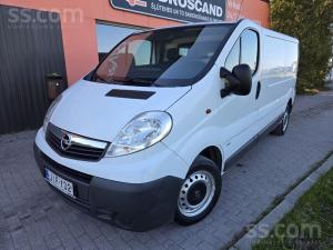White Opel Vivaro 2010 in Bauska, with an engine capacity of 2.00 L and mileage of 0 thousand km for 3980 €, photo  on AUTOMOTO.COM.LV