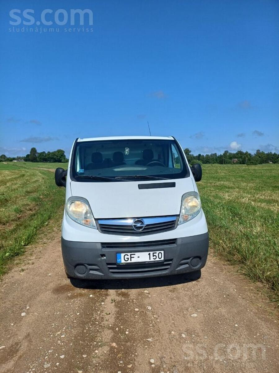 White Opel Vivaro 2011 in Riga, with an engine capacity of 2.00 L and mileage of 358 thousand km for 5000 €, photo 11 on AUTOMOTO.COM.LV