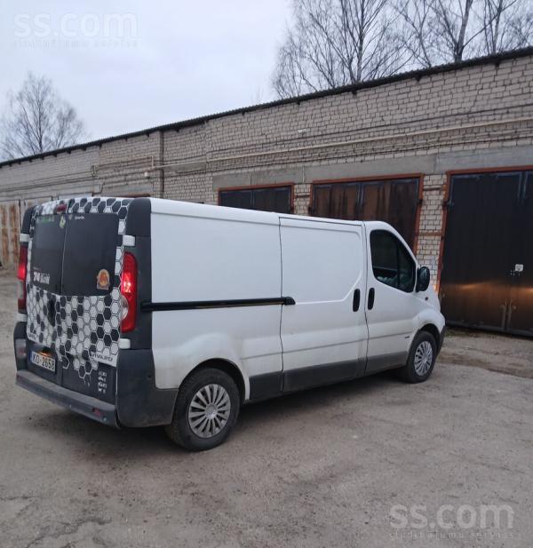 Balts Opel Vivaro 2011 Preiļi, ar dzinēja tilpumu 2.00 L un nobraukumu 0 tūkst. km par 2500 €, foto 1 vietnē AUTOMOTO.COM.LV