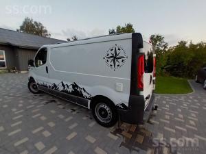 White Opel Vivaro 2011 in Talsi, with an engine capacity of 2.00 L and mileage of 260 thousand km for 7900 €, photo 10 on AUTOMOTO.COM.LV