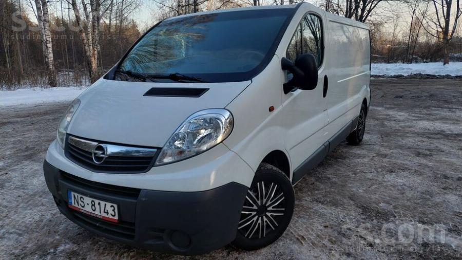 Balts Opel Vivaro 2012 Rīga, ar dzinēja tilpumu 2.00 L un nobraukumu 252 tūkst. km par 5500 €, foto 2 vietnē AUTOMOTO.COM.LV