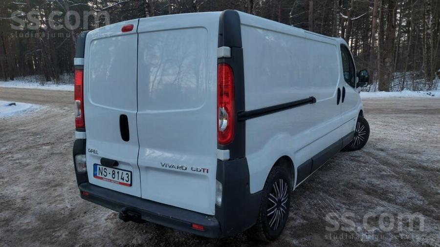 Balts Opel Vivaro 2012 Rīga, ar dzinēja tilpumu 2.00 L un nobraukumu 252 tūkst. km par 5500 €, foto 5 vietnē AUTOMOTO.COM.LV