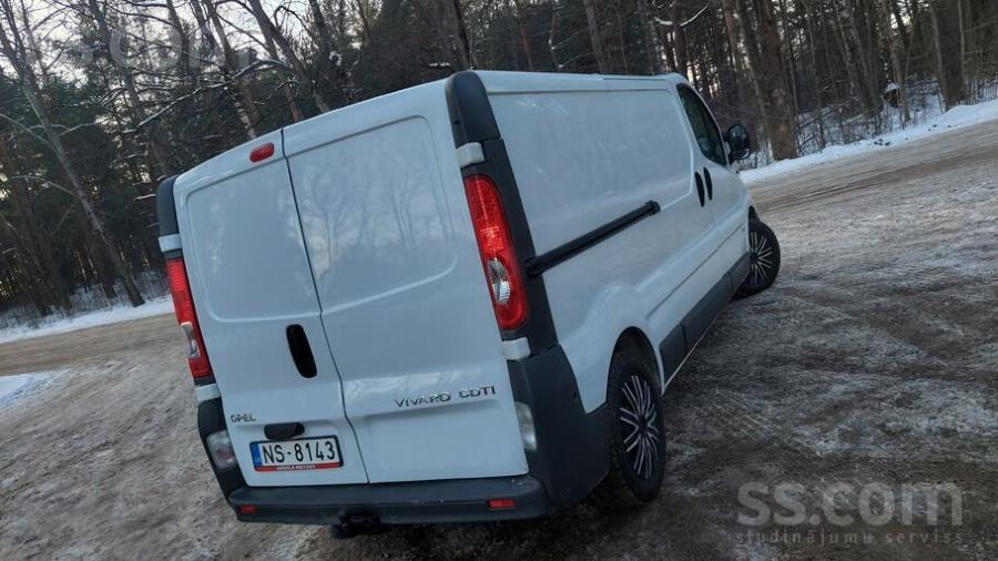 Balts Opel Vivaro 2012 Rīga, ar dzinēja tilpumu 2.00 L un nobraukumu 252 tūkst. km par 5500 €, foto 14 vietnē AUTOMOTO.COM.LV