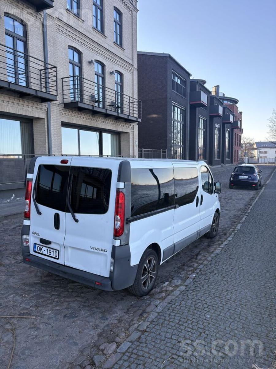 Balts Opel Vivaro 2012 Rīga, ar dzinēja tilpumu 2.00 L un nobraukumu 201 tūkst. km par 4800 €, foto 8 vietnē AUTOMOTO.COM.LV