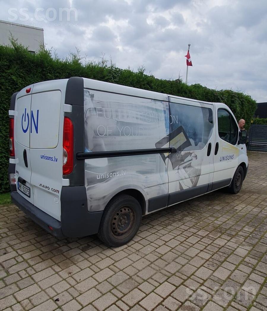 Balts Opel Vivaro 2012 Rīga, ar dzinēja tilpumu 2.00 L un nobraukumu 346 tūkst. km par 6300 €, foto 7 vietnē AUTOMOTO.COM.LV