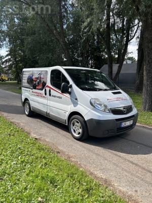White Opel Vivaro 2013 in Riga, with an engine capacity of 2.00 L and mileage of 170 thousand km for 5700 €, photo  on AUTOMOTO.COM.LV