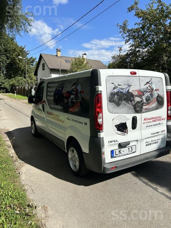 Белый Опель Виваро 2013 в Рига, объемом двигателя 2.00 л и пробегом 170 тыс. км за 5700 €, фото 7 на AUTOMOTO.COM.LV