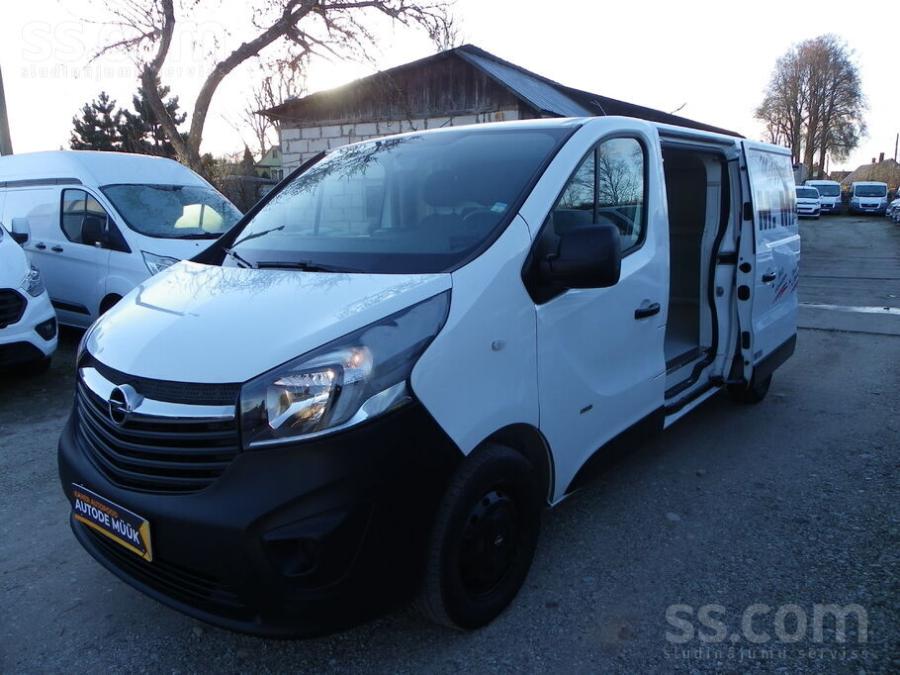 Balts Opel Vivaro 2015 Valka, ar dzinēja tilpumu 1.60 L un nobraukumu 241 tūkst. km par 9600 €, foto 5 vietnē AUTOMOTO.COM.LV