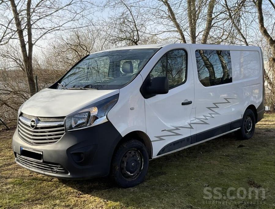 Balts Opel Vivaro 2015 Cēsis, ar dzinēja tilpumu 1.60 L un nobraukumu 148 tūkst. km par 12100 €, foto 1 vietnē AUTOMOTO.COM.LV