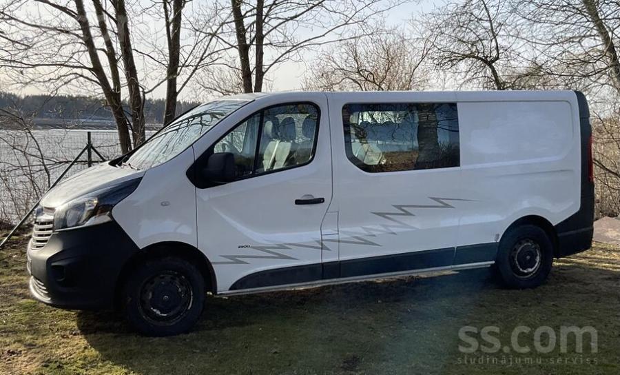 Balts Opel Vivaro 2015 Cēsis, ar dzinēja tilpumu 1.60 L un nobraukumu 148 tūkst. km par 12100 €, foto 4 vietnē AUTOMOTO.COM.LV