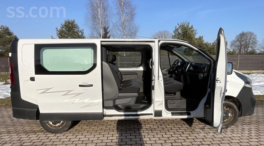 Balts Opel Vivaro 2015 Cēsis, ar dzinēja tilpumu 1.60 L un nobraukumu 148 tūkst. km par 12100 €, foto 6 vietnē AUTOMOTO.COM.LV