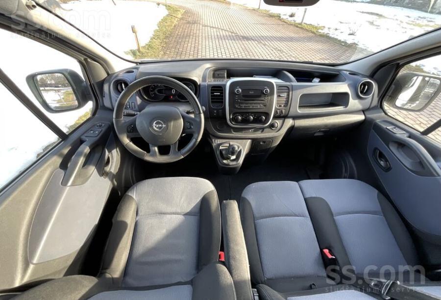 Balts Opel Vivaro 2015 Cēsis, ar dzinēja tilpumu 1.60 L un nobraukumu 148 tūkst. km par 12100 €, foto 13 vietnē AUTOMOTO.COM.LV