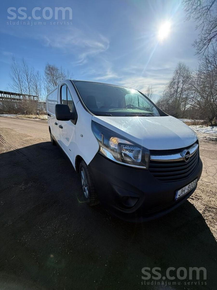 White Opel Vivaro 2015 in Riga, with an engine capacity of 1.60 L and mileage of 356 thousand km for 8220 €, photo 1 on AUTOMOTO.COM.LV